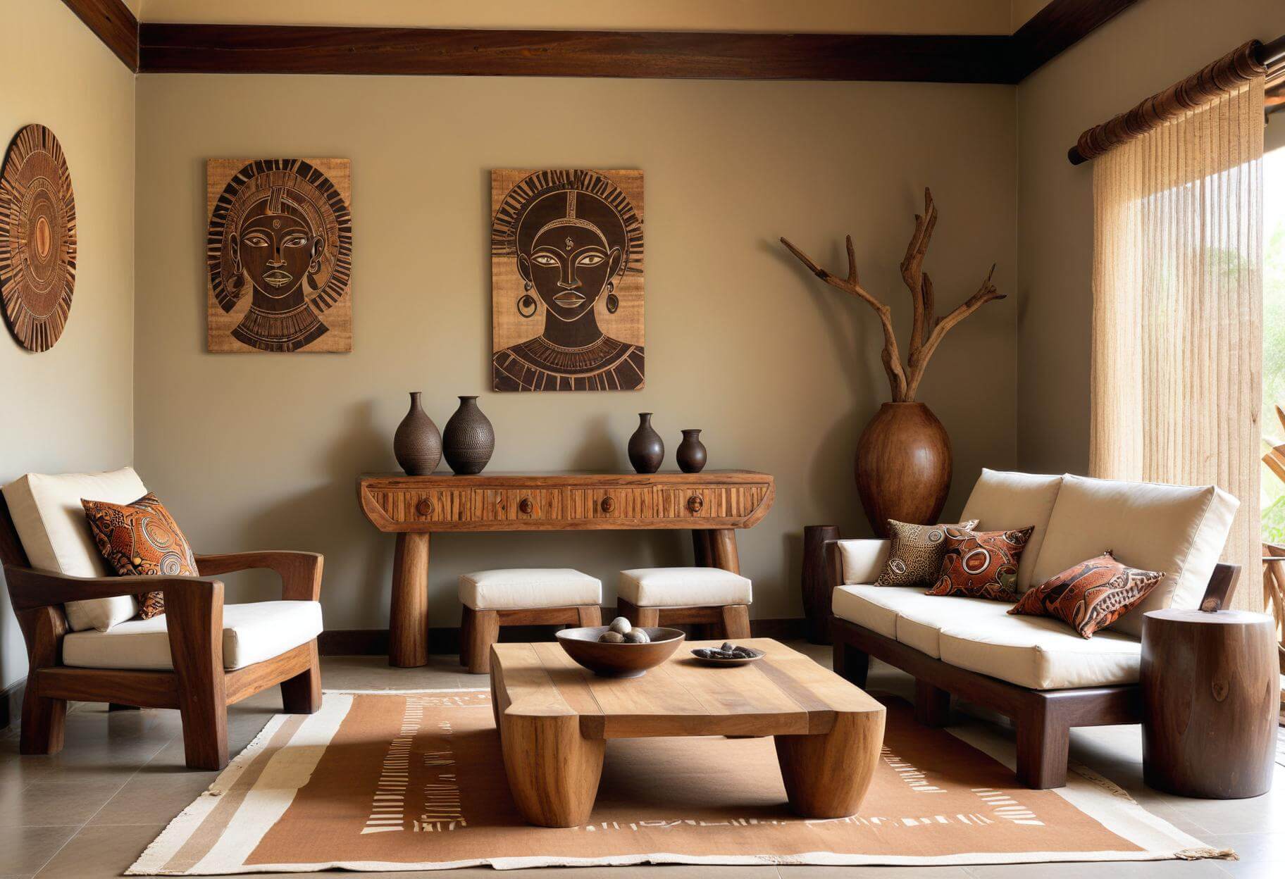 11 African Interior Design Ideas for a Stunning Home - OKANLY