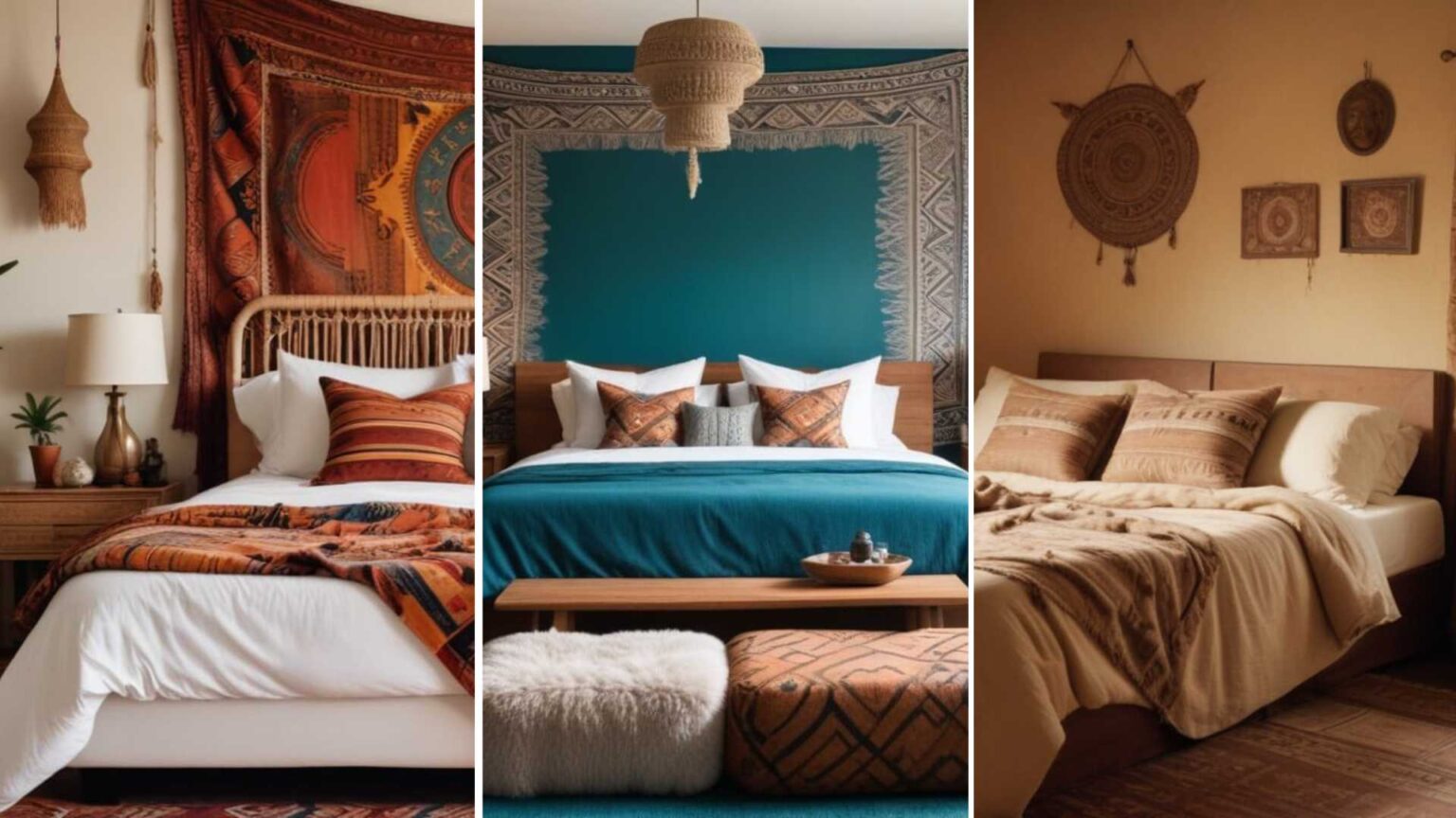 Create a Spectacular Afro Bohemian Bedroom Decor: 7 Inspirations - OKANLY