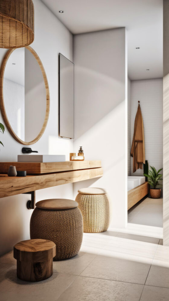 African Decor for Your Bathroom: 5 Steps from Easy to Ambitious - OKANLY