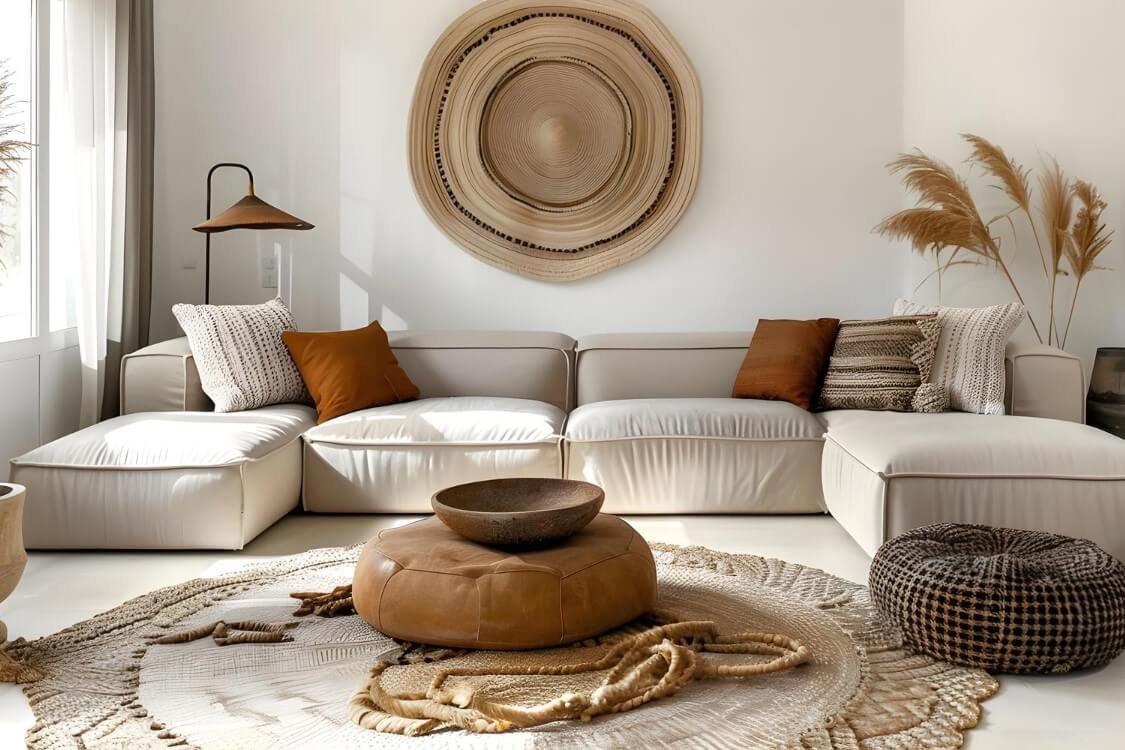 5 African Living Room Decor Ideas for a Beautiful Organic Vibe - OKANLY