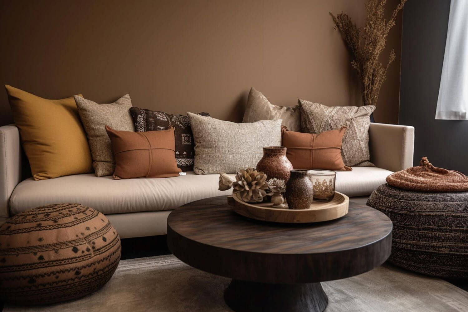 5 African Living Room Decor Ideas for a Beautiful Organic Vibe - OKANLY