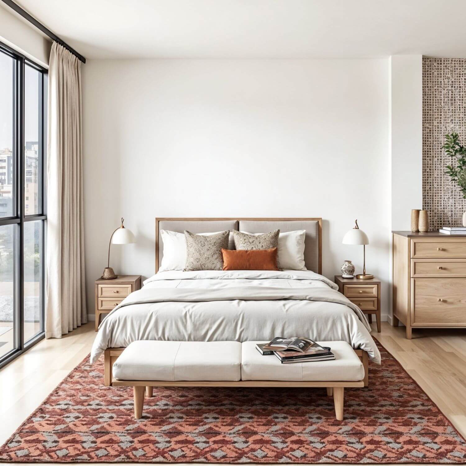 A Spectacular Afro Bohemian Bedroom Decor in 7 Styles