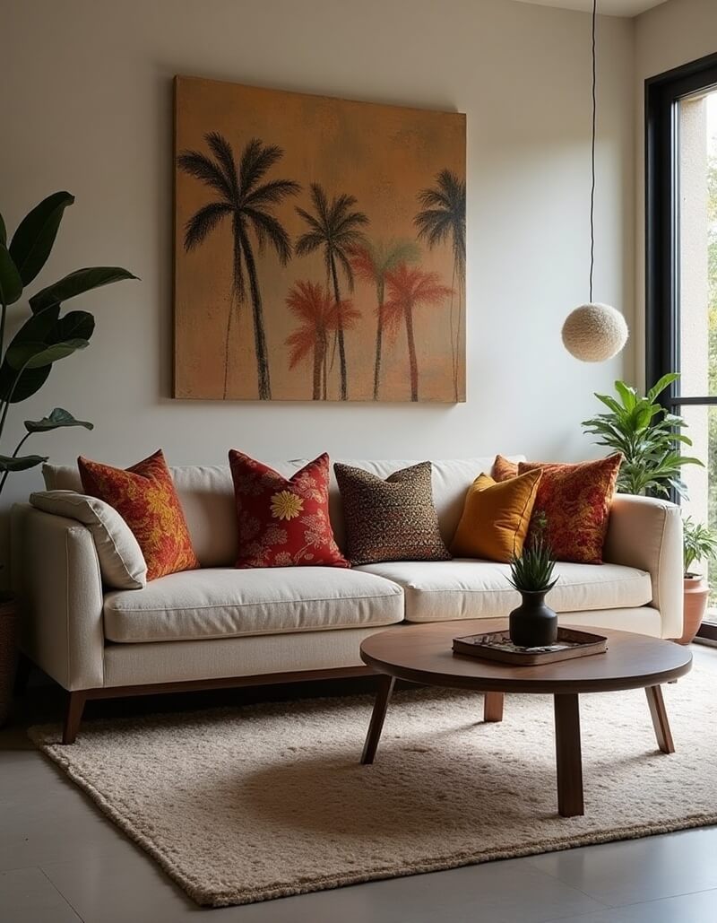 How to Style Pillows on a Couch | 21 Fresh & Easy Looks