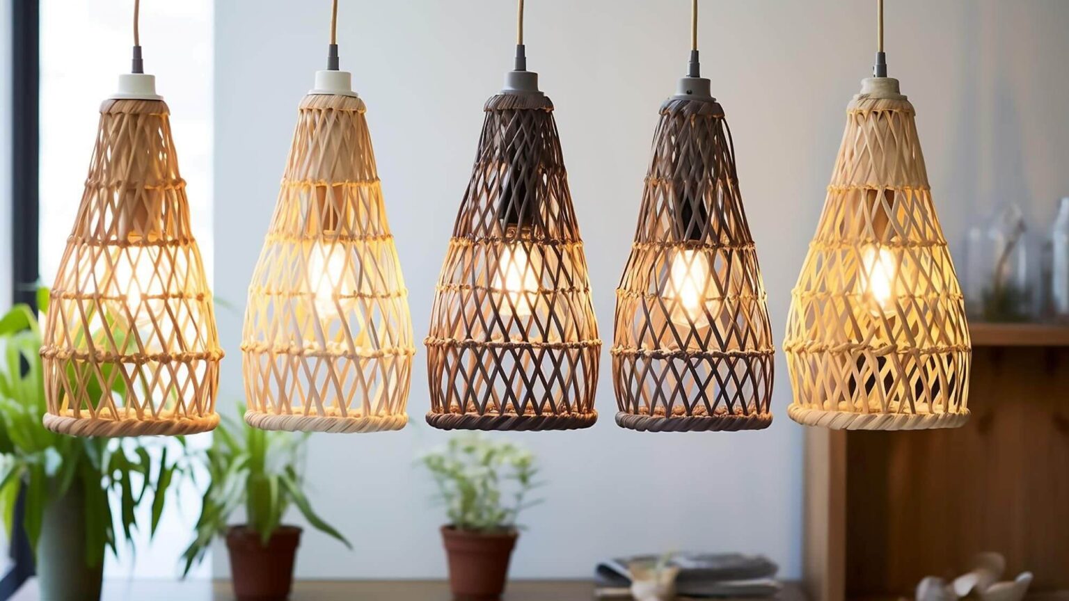 7 Woven Pendant Light Designs & Beautiful Styling Tips