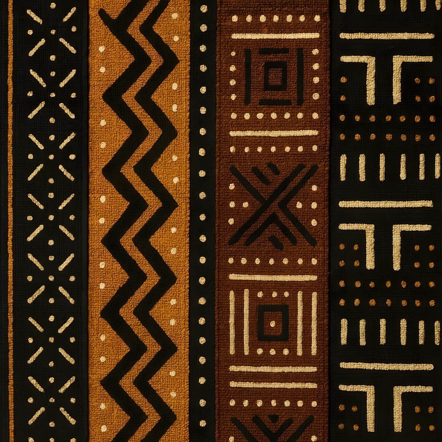 How to Style Iconic Mud Cloth in a Modern Home - OKANLY